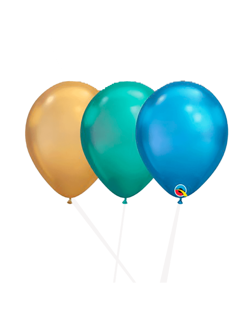 3 Globos con Helio - Regalos Personalizados en CDMX